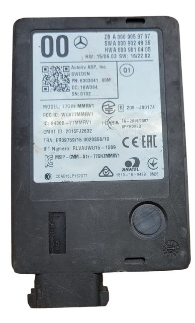 Mercedes Radar sensor distronic A0009059707 ORYGINAŁ | Mercedes \ CLS ...