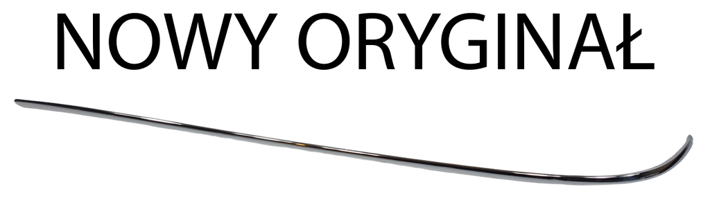 Mercedes S 220 listwa chrom tył lewa A2208850374 NOWY ORYGINAŁ ...