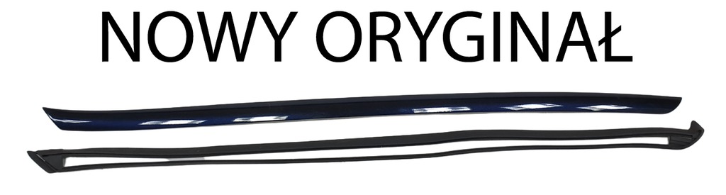 Volvo XC60 listwa uszczelka szyby czołowej LEWA 39803231 NOWY ORYGINAŁ ...