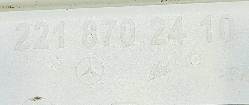 Mercedes mikrostyk klapy tył A2218702410 ORYGINAŁ | Mercedes \ Vito ...