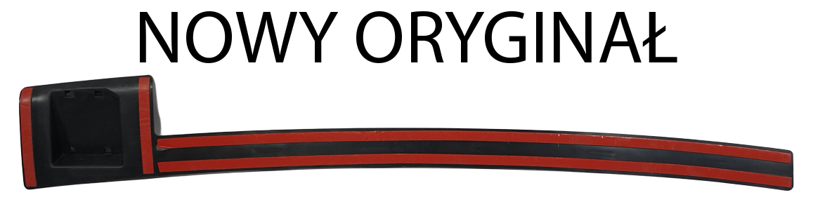 Audi A8 listwa zabezpieczająca zderzak tył 4N0807900 NOWY ORYGINAŁ ...