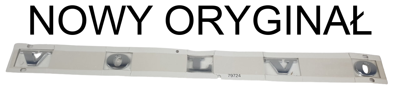 Volvo XC60 I emblemat napis na klape tył 31213612 NOWY ORYGINAŁ | Volvo ...